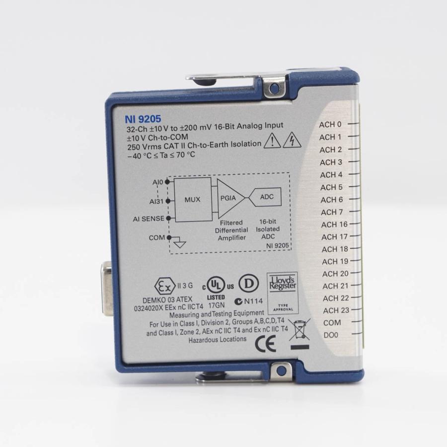 [DW]USED 8日保証 11台入荷 NATIONAL INSTRUMENTS NI 9205 DAQ C Series Voltage ...