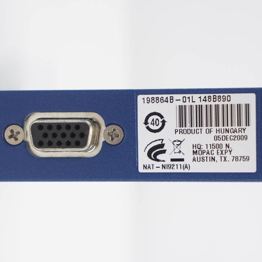 [DW]USED 8日保証 3台入荷 NATIONAL INSTRUMENTS NI 9211 DAQ C Series ...