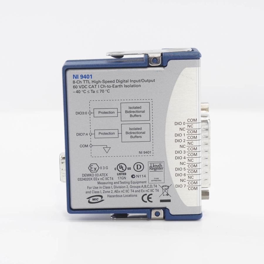 [DW]USED 8日保証 NATIONAL INSTRUMENTS NI 9401 DAQ C Series Digital Module ...