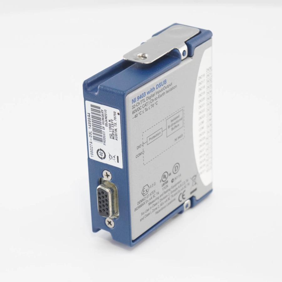 [DW]USED 8日保証 6台入荷 NATIONAL INSTRUMENTS NI 9403 with DSUB DAQ C Series ...