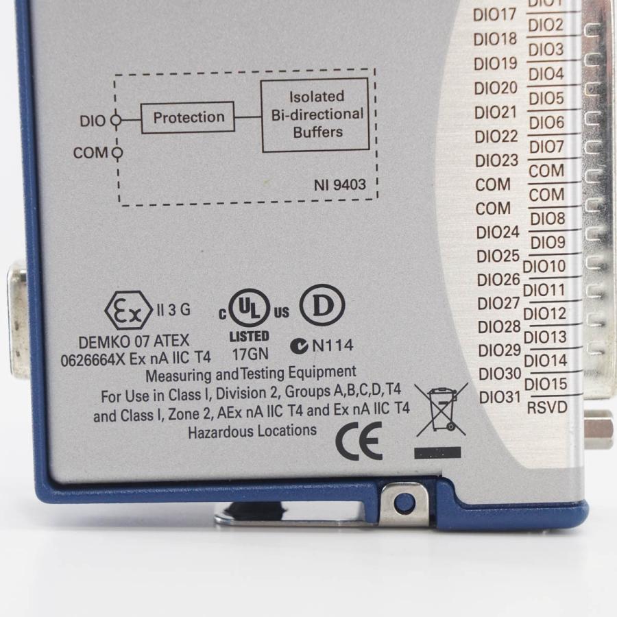 [DW]USED 8日保証 6台入荷 NATIONAL INSTRUMENTS NI 9403 with DSUB DAQ C Series ...