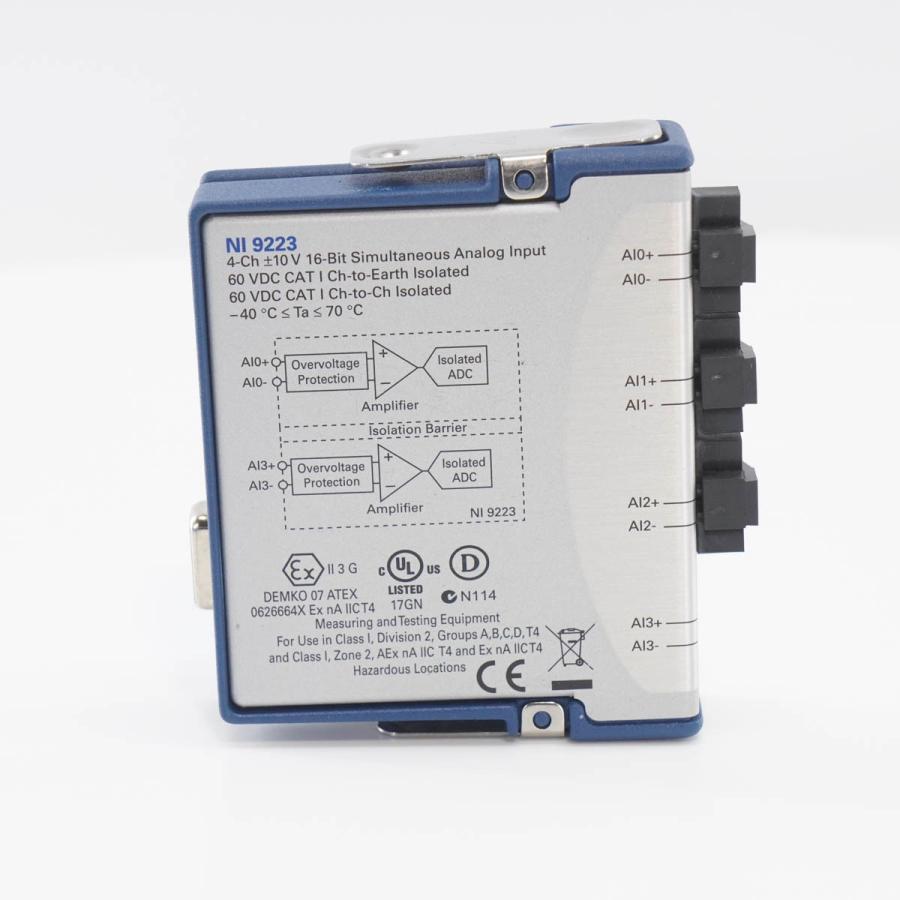 [DW]USED 8日保証 4台入荷 NATIONAL INSTRUMENTS NI 9223 DAQ C Series Voltage ...