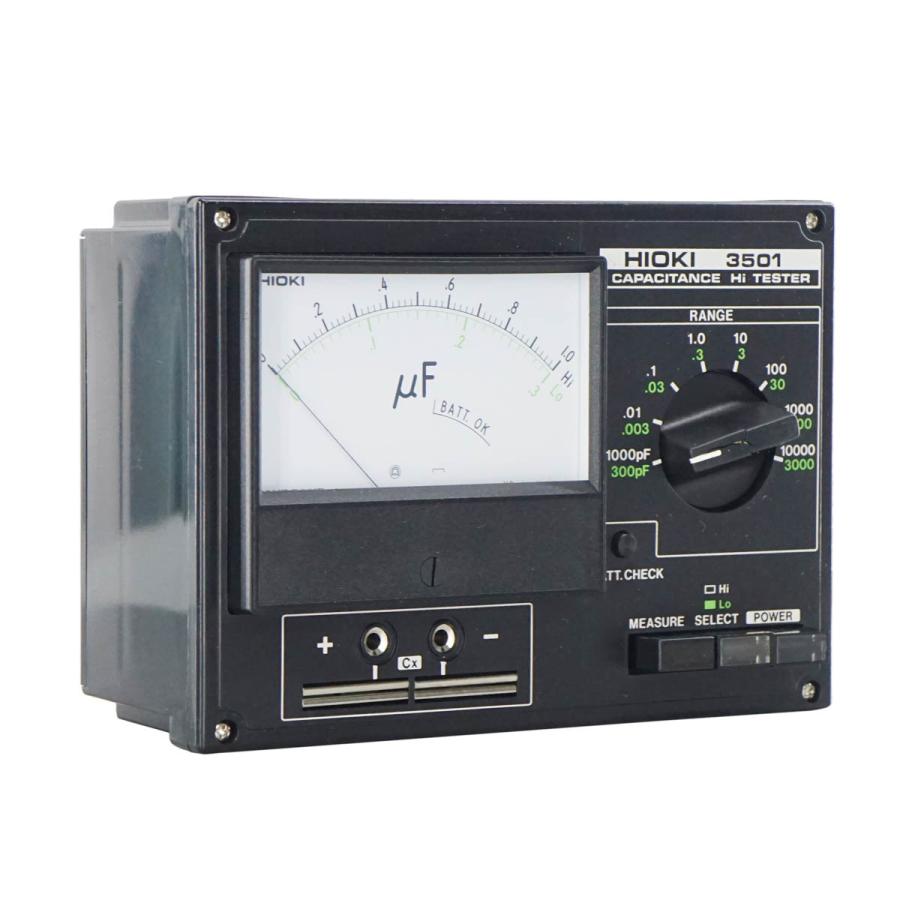 [JB]USED 現状販売 HIOKI 3501 CAPACITANCE Hi TESTER キャパシタンスハイテスター[ST03163 ...