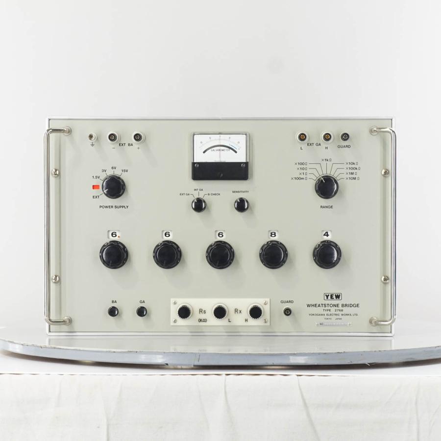 [DW]USED 8日保証 YOKOGAWA 2768 YEW WHEATSTONE BRIDGE[ST03163-0132] : ソクラボ ...