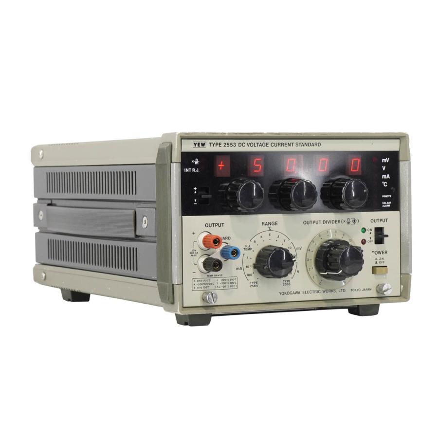 [DW]USED 8日保証 YOKOGAWA 2553 255341 YEW DC VOLTAGE CURRENT STANDARD ...
