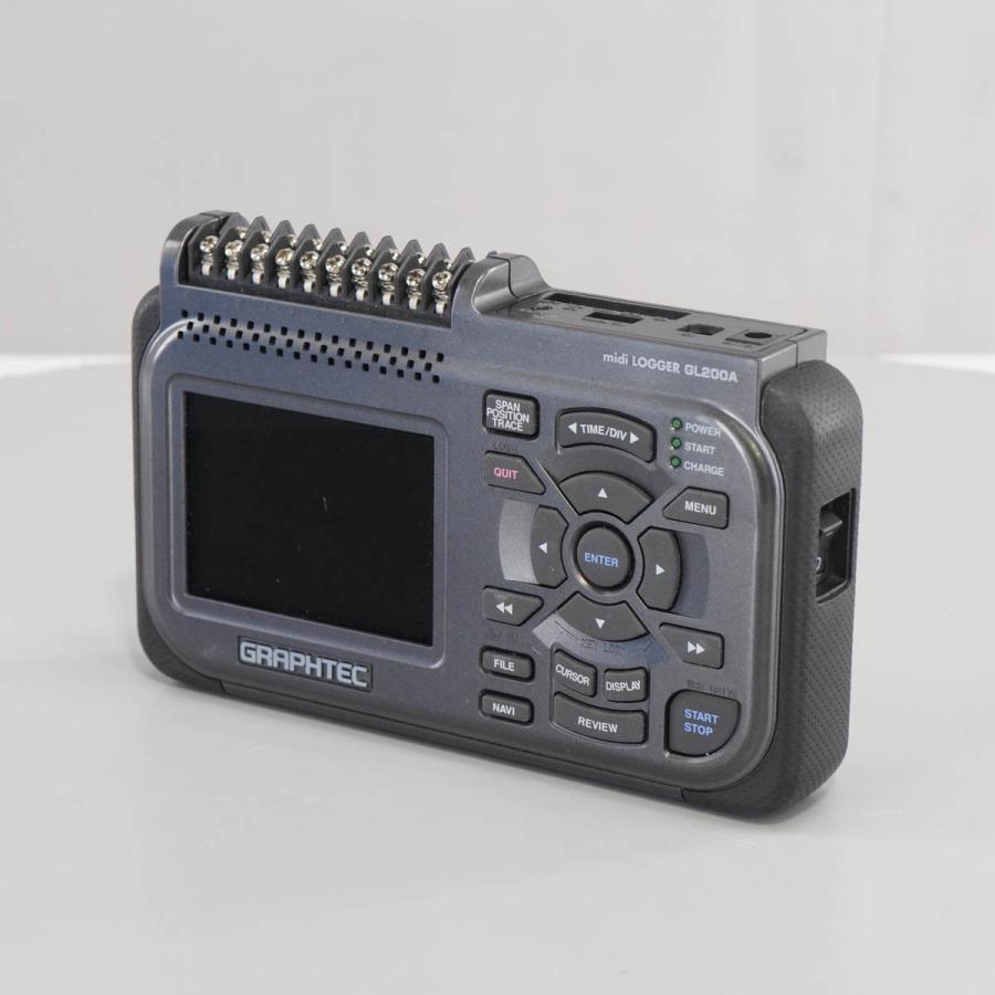 [DW]USED 8日保証 03/2020CAL GRAPHTEC GL200A midi LOGGER データロガー[ST03163-0310] : 03163-0310 ...