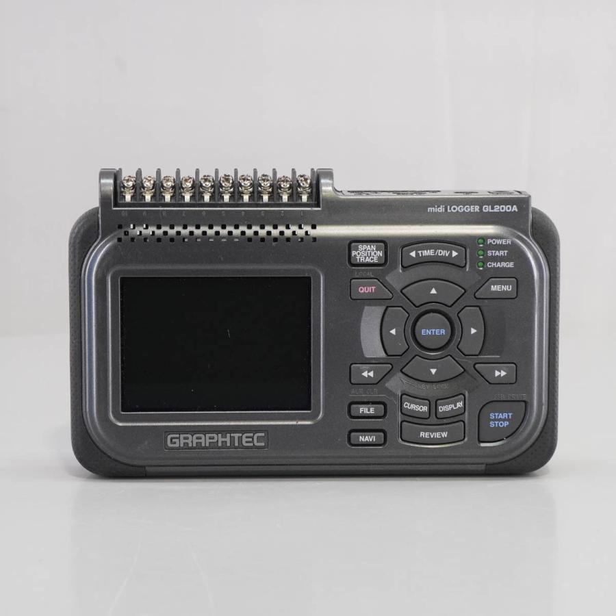 [DW]USED 8日保証 03/2020CAL GRAPHTEC GL200A midi LOGGER データロガー[ST03163 ...