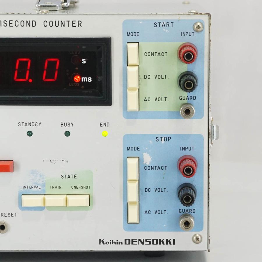 [DW]USED keihin DENSOKKI MCS-5N MILLISECOND COUNTER ミリセコンドカウンター[ST03164 ...
