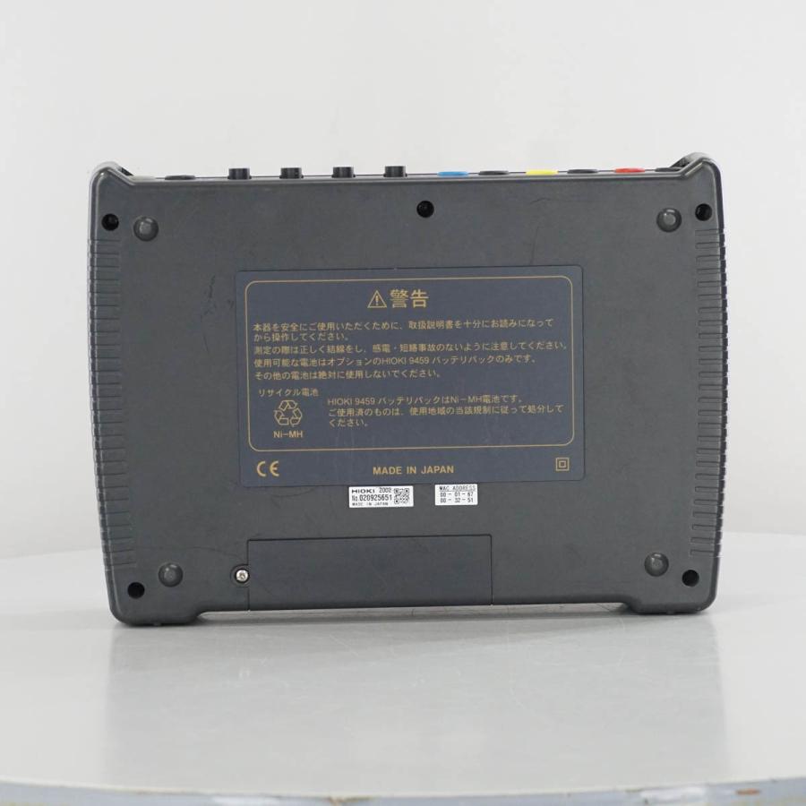 [JB]USED 現状販売 HIOKI 3196 POWER QUALITY ANALYZER パワークオリティアナライザー 9264-01 ...