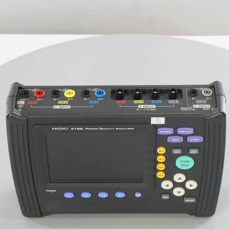 [JB]USED 現状販売 HIOKI 3196 POWER QUALITY ANALYZER パワークオリティアナライザー 9264-01 ...