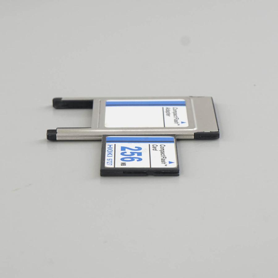 [DW]USED 8日保証 3台入荷 HIOKI 9727 CFC-ADP02 CFC-256MBA(H00AA) Compact Flash ...