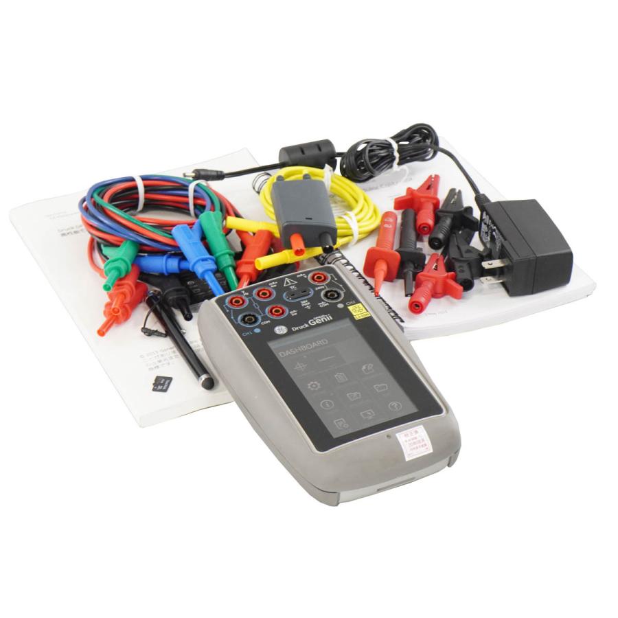 [DW]USED 8日保証 08/2019CAL Druck DPI620 Genii DPI 620G ポータブル多機能校正器 ACアダプター 取扱説明書[ST03194-0425 ...