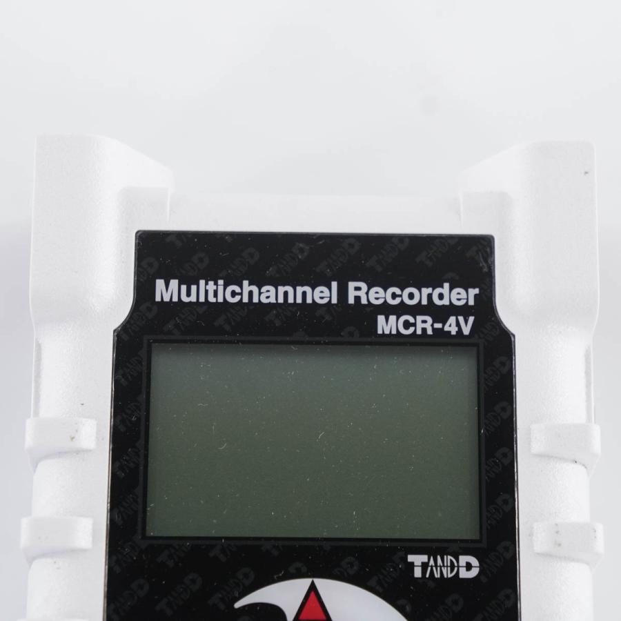[DW]USED 8日保証 T＆D MCR-4V おんどとり データロガー Multichannel Recorder マルチチャンネルレコーダー 4ch ソフト...[ST03194 ...