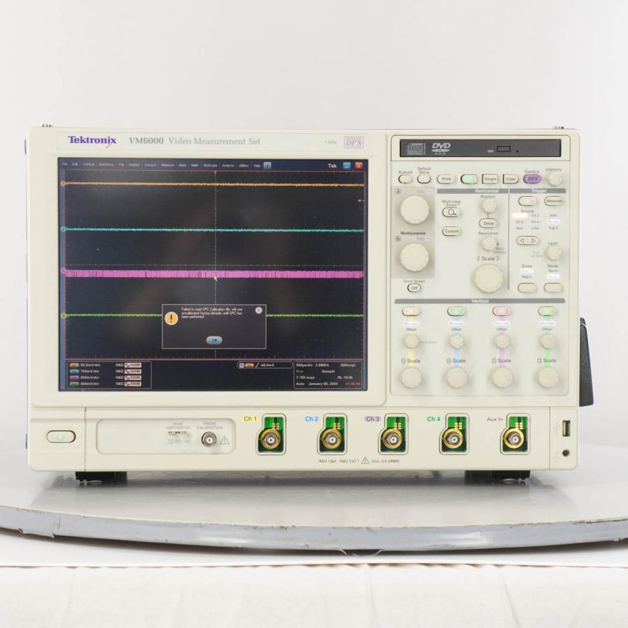 [JB]USED 現状販売 Tektronix VM6000 Video Measurement Set ビデオアナライザー VM HD ...