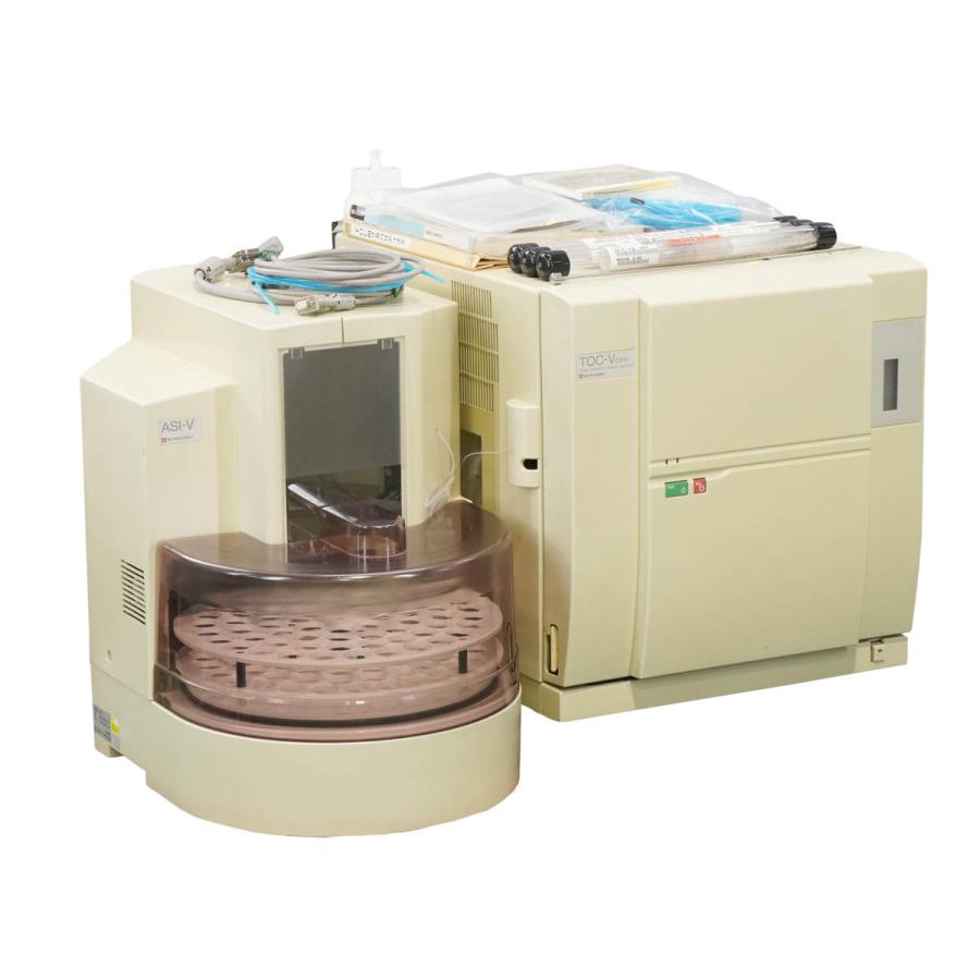 [DW]USED 8日保証 SHIMADZU TOC-V CPH ASI-V TOTAL ORGANIC CARBON ANALYZER 電源コード ソフトウェア 取扱説明書[ST03215 ...