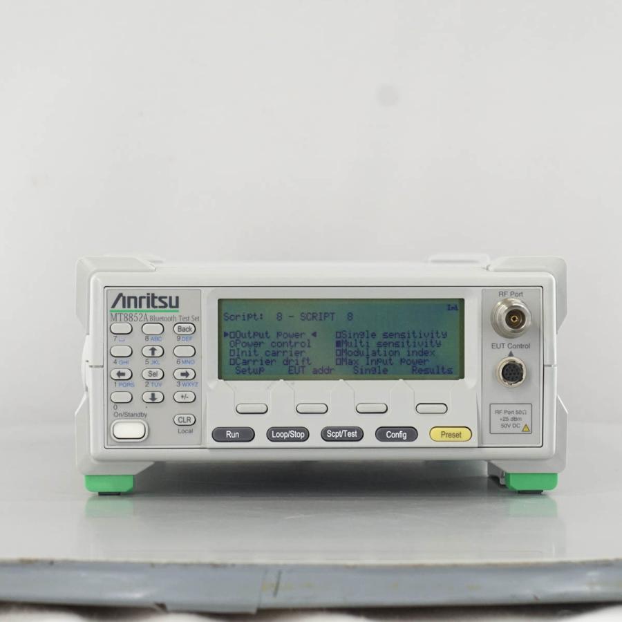 [DW]USED 8日保証 Anritsu MT8852A Bluetooth Test Set ブルートゥーステストセット[ST03232 ...