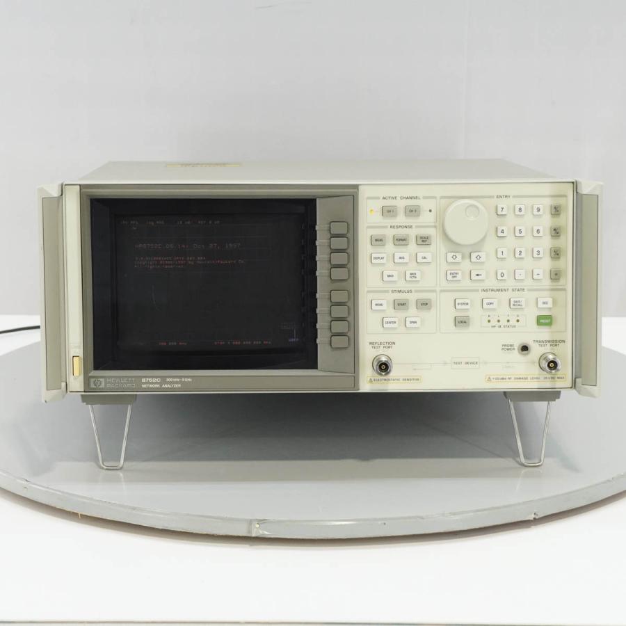 [JB]USED 現状販売 HP 8752C NETWORK ANALYZER ネットワークアナライザー OPT 003 004 300kHz ...