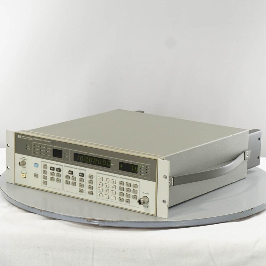 [DW]USED 8日保証 hp 8657A SIGNAL GENERATOR シグナルジェネレーター 0.1-1040MHz[ST03232 ...