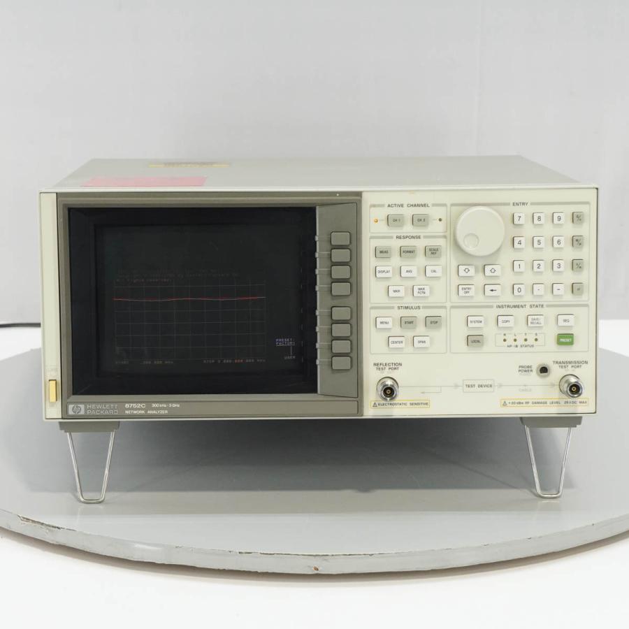 [DW]USED 8日保証 HP 8752C NETWORK ANALYZER ネットワークアナライザー OPT 003 300kHz ...