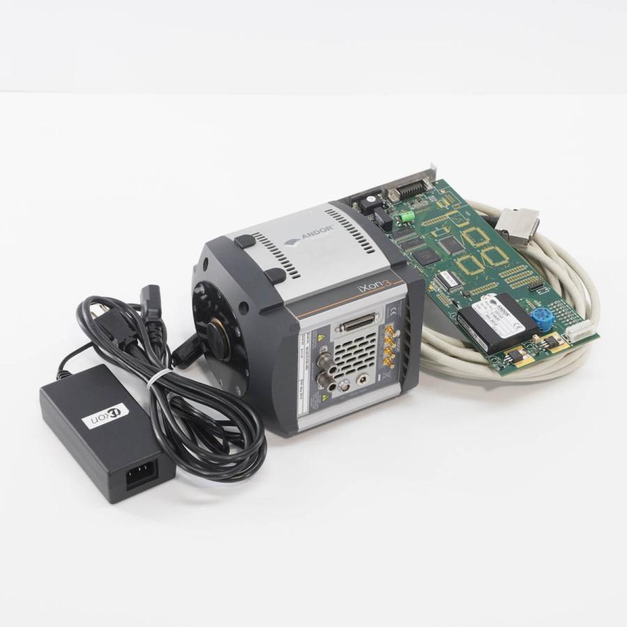 [DW]USED 8日保証 セット ANDOR iXon3 DU-897E-CSO-#BV CCD CAMERA CCI-23 ACアダプター ...