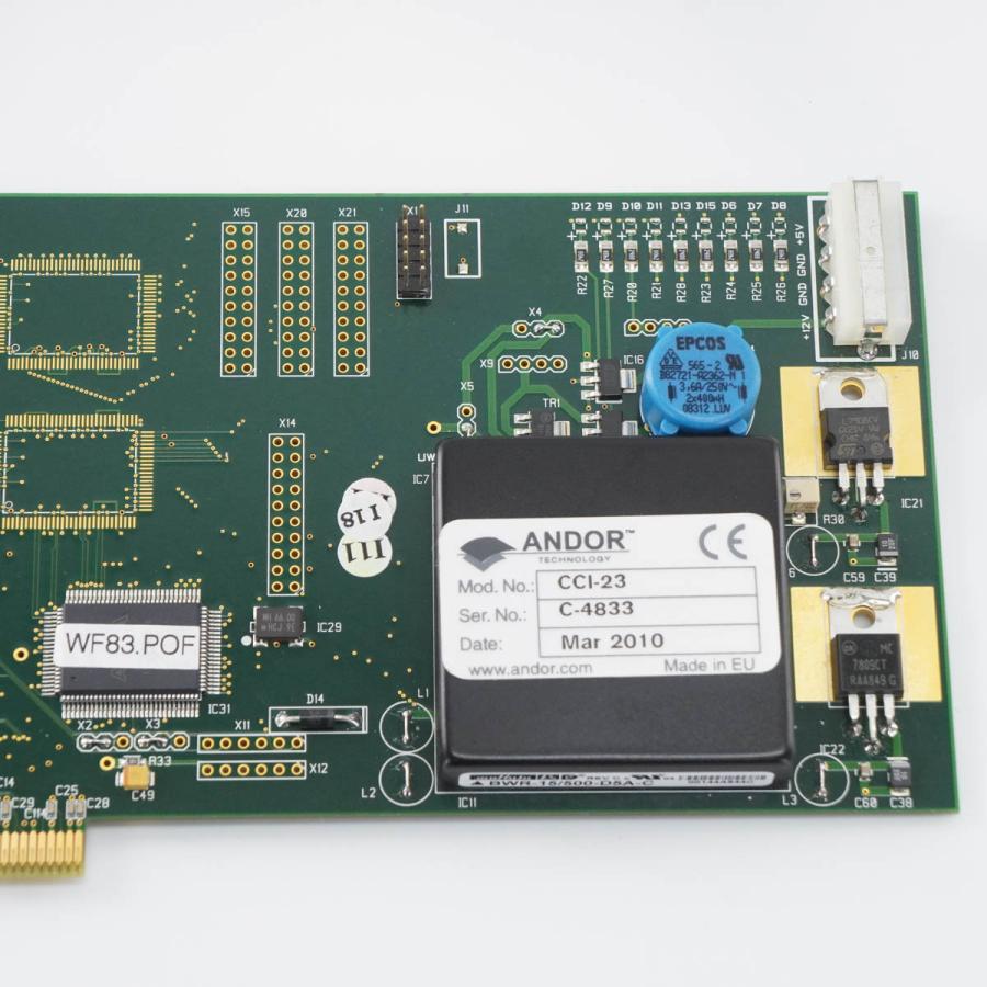 [DW]USED 8日保証 セット ANDOR iXon3 DU-897E-CSO-#BV CCD CAMERA CCI-23 ACアダプター ...