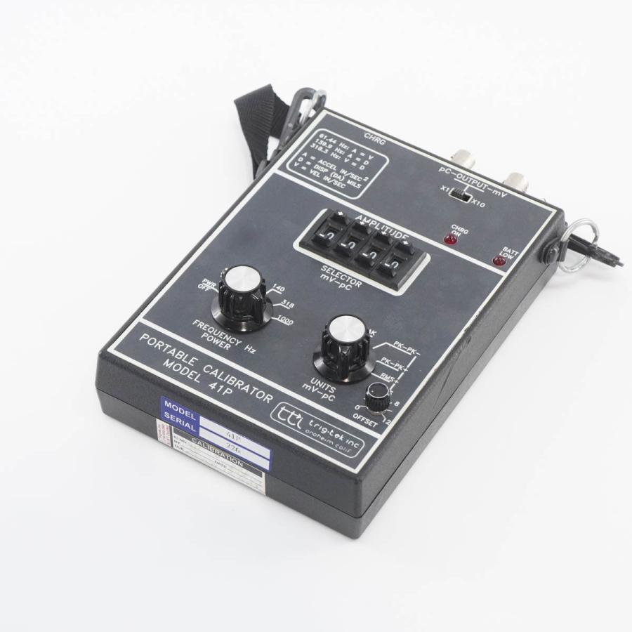 [DW]USED 8日保証 Trig-Tek 41P PORTABLE CALIBRATOR ポータブルキャリブレーター[ST03284 ...