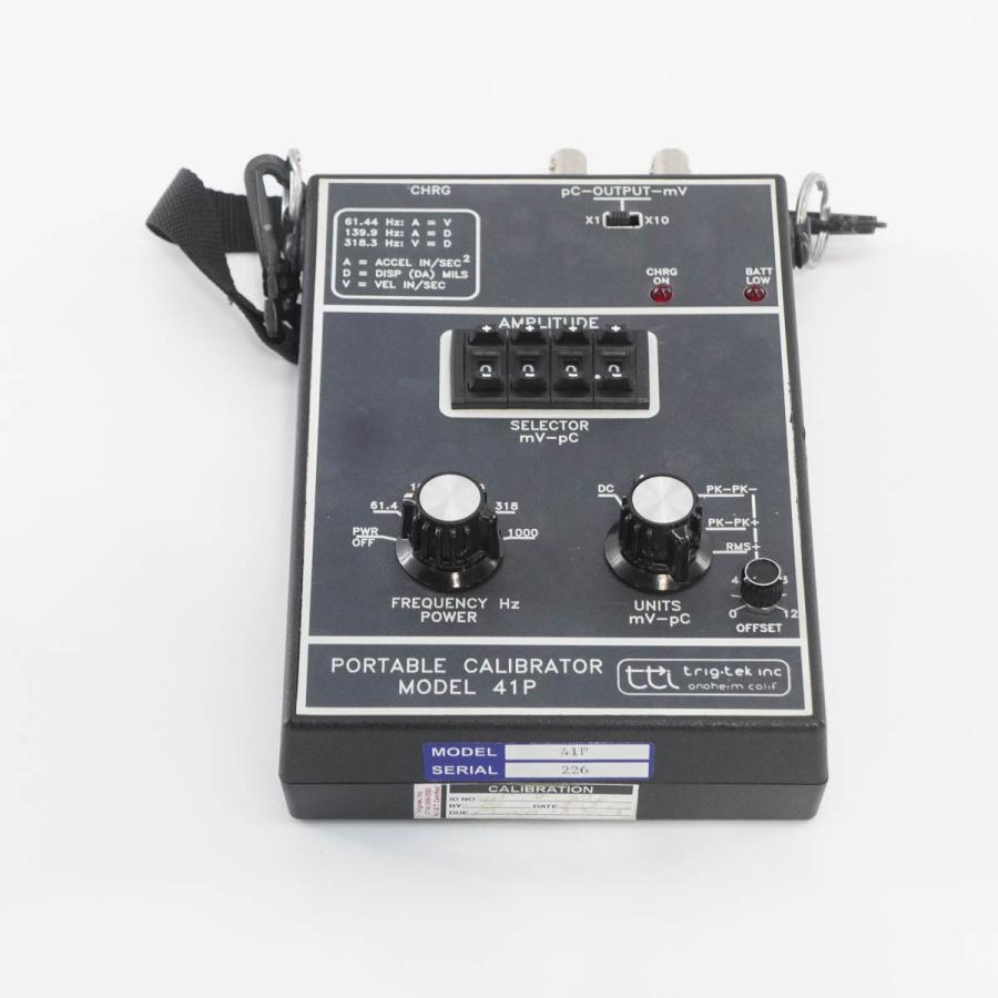 [DW]USED 8日保証 Trig-Tek 41P PORTABLE CALIBRATOR ポータブルキャリブレーター[ST03284 ...