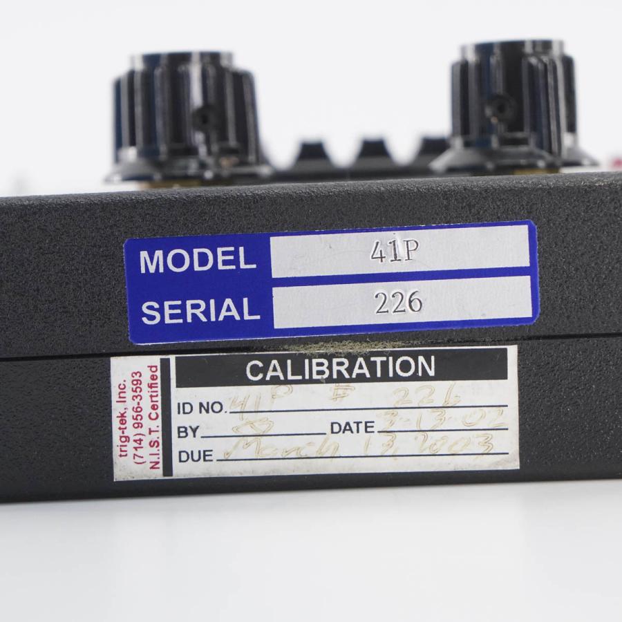 [DW]USED 8日保証 Trig-Tek 41P PORTABLE CALIBRATOR ポータブルキャリブレーター[ST03284 ...