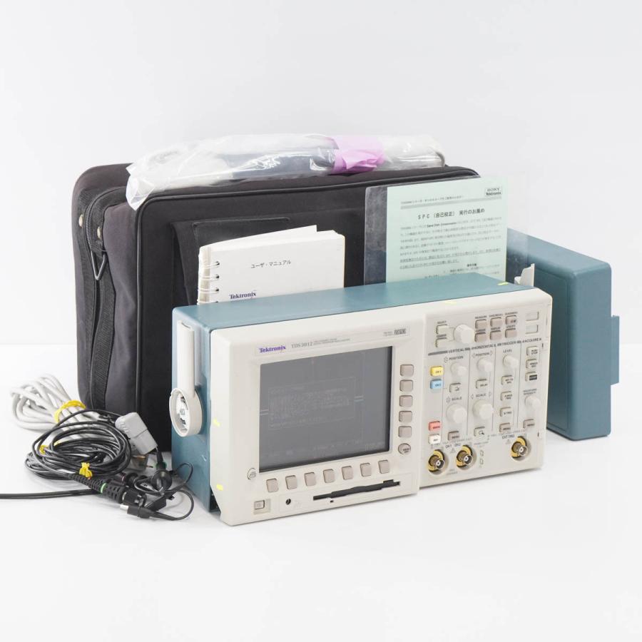 [DW]8日保証 Tektronix TDS3012 DIGITAL PHOSPHOR OSCILLOSCOPE デジタルフォスファ ...