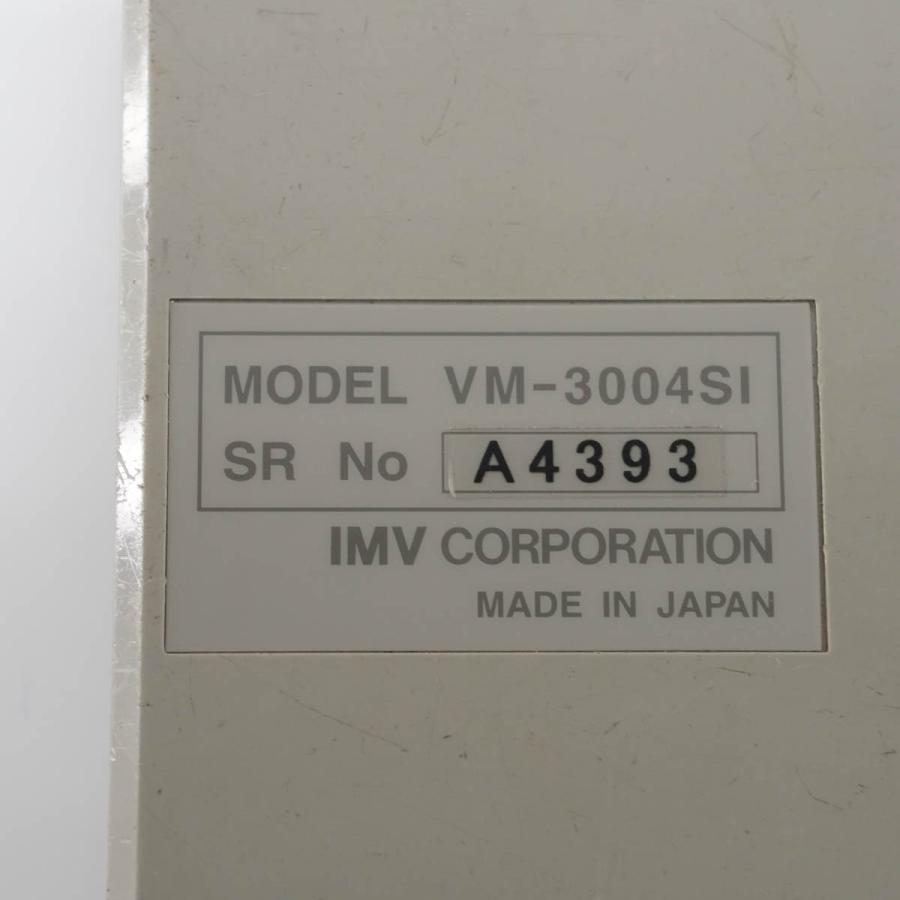 [JB]USED 現状販売 IMV VM-3004 VM-3004SI PORTAVIBRO ポータバイブロ ポータブル振動計 VP-3004 取扱説明書[ST03287-0108] : ソク ...