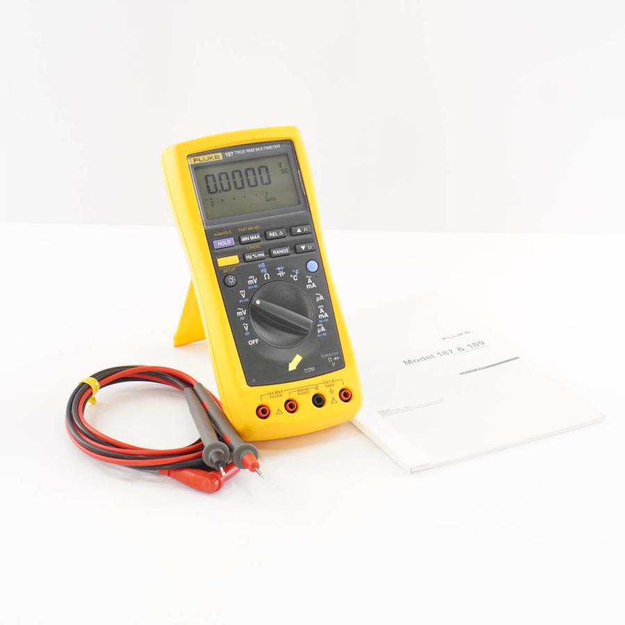 [DW]USED 8日保証 FLUKE 187 TRUE RMS MULTIMETER マルチメーター 取扱説明書[ST03287-0191 ...