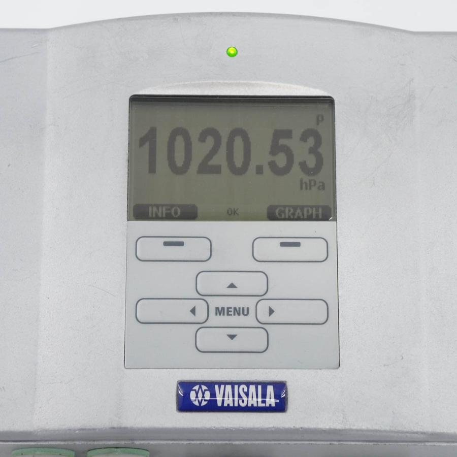 [JB]USED 現状販売 VAISALA PTB330 気圧計 DIGITAL BAROMETER デジタルバロメーター ACアダプター ...