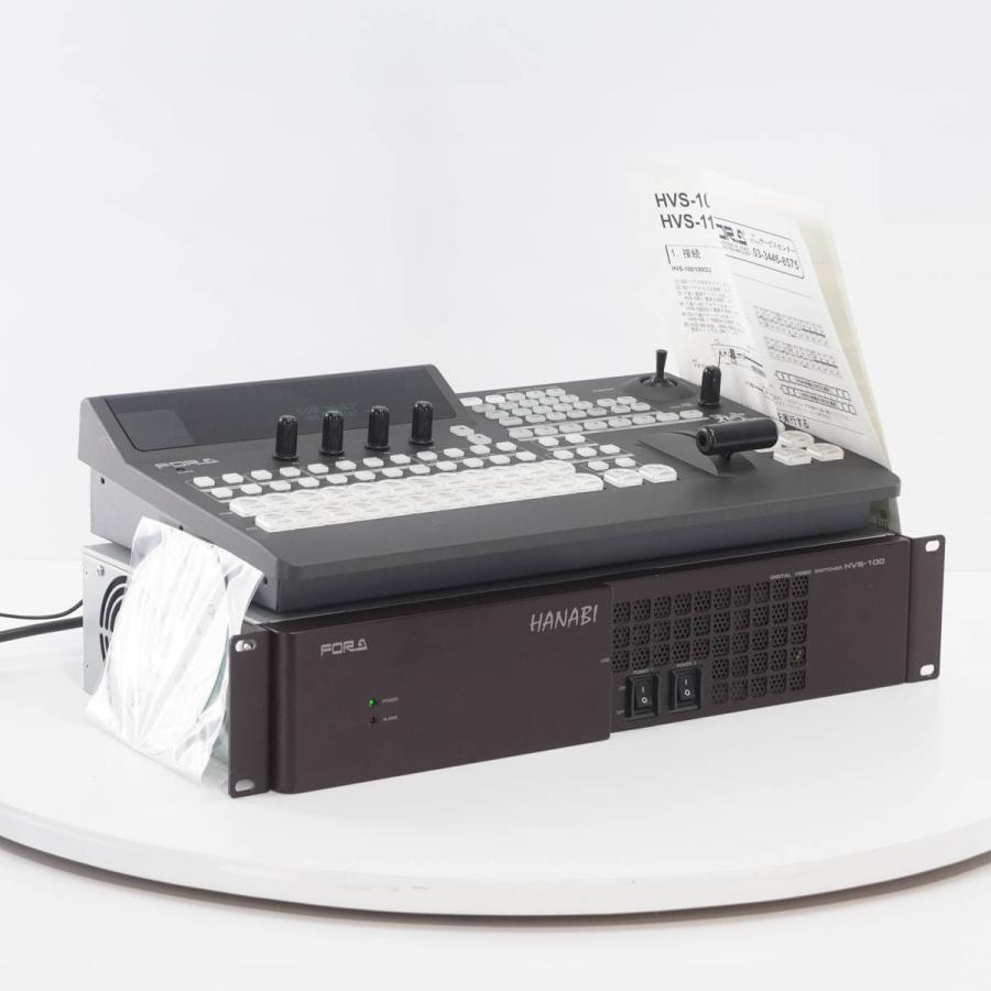 [PG]USED 8日保証 FOR.A HVS-100 OU HANABI 花火 DIGITAL VIDEO SWITCHER HD/SD ...