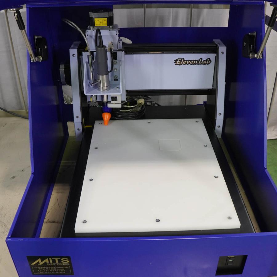 [DW]USED 8日保証 MITS Eleven Lab PCB Prototyping プリント基板加工システム 基板加工機 電源コード ...