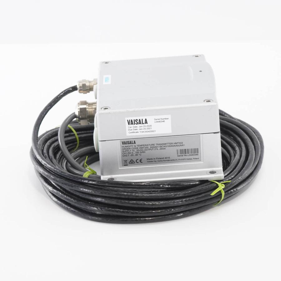 [DW]USED 8日保証 01/2020CAL VAISALA HMT333 湿度温度変換器 HUMIDITY & TEMPERATURE ...