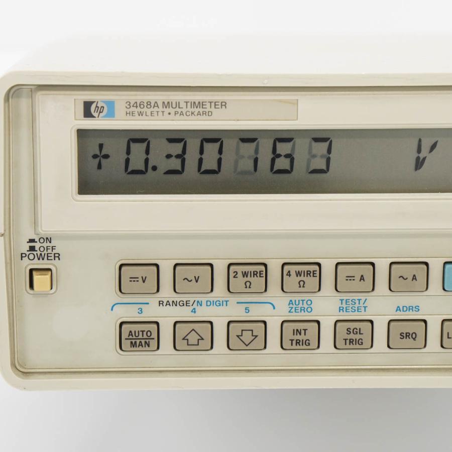 [DW]USED 8日保証 動作確認済 HP 3468A MULTIMETER マルチメーター[ST03398-0001] :03398 ...