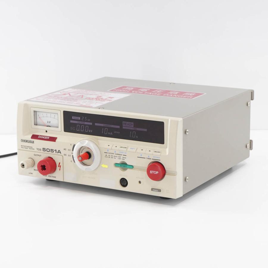 [DW]USED 8日保証 KIKUSUI TOS 5051A TOS5051A WITHSTANDING VOLTAGE TESTER ...