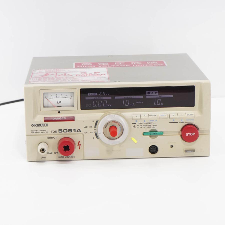 [DW]USED 8日保証 KIKUSUI TOS 5051A TOS5051A WITHSTANDING VOLTAGE TESTER ...