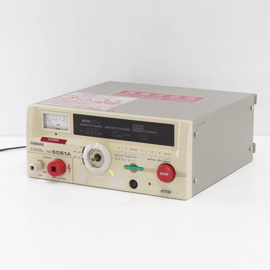 [DW]USED 8日保証 KIKUSUI TOS 5051A TOS5051A WITHSTANDING VOLTAGE TESTER 取扱 ...