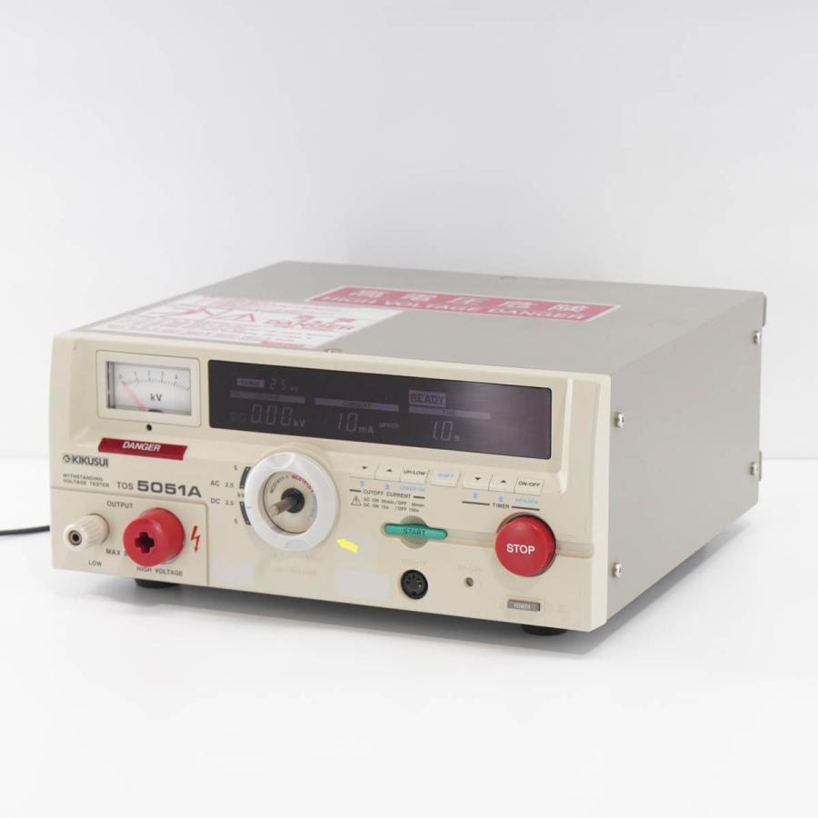 [DW]USED 8日保証 KIKUSUI TOS 5051A TOS5051A WITHSTANDING VOLTAGE TESTER 取扱 ...