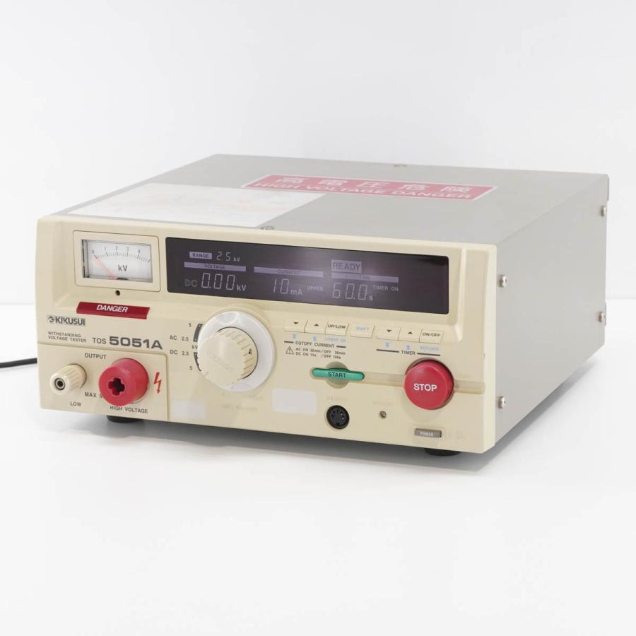 [DW]USED 8日保証 KIKUSUI TOS 5051A TOS5051A WITHSTANDING VOLTAGE TESTER ...