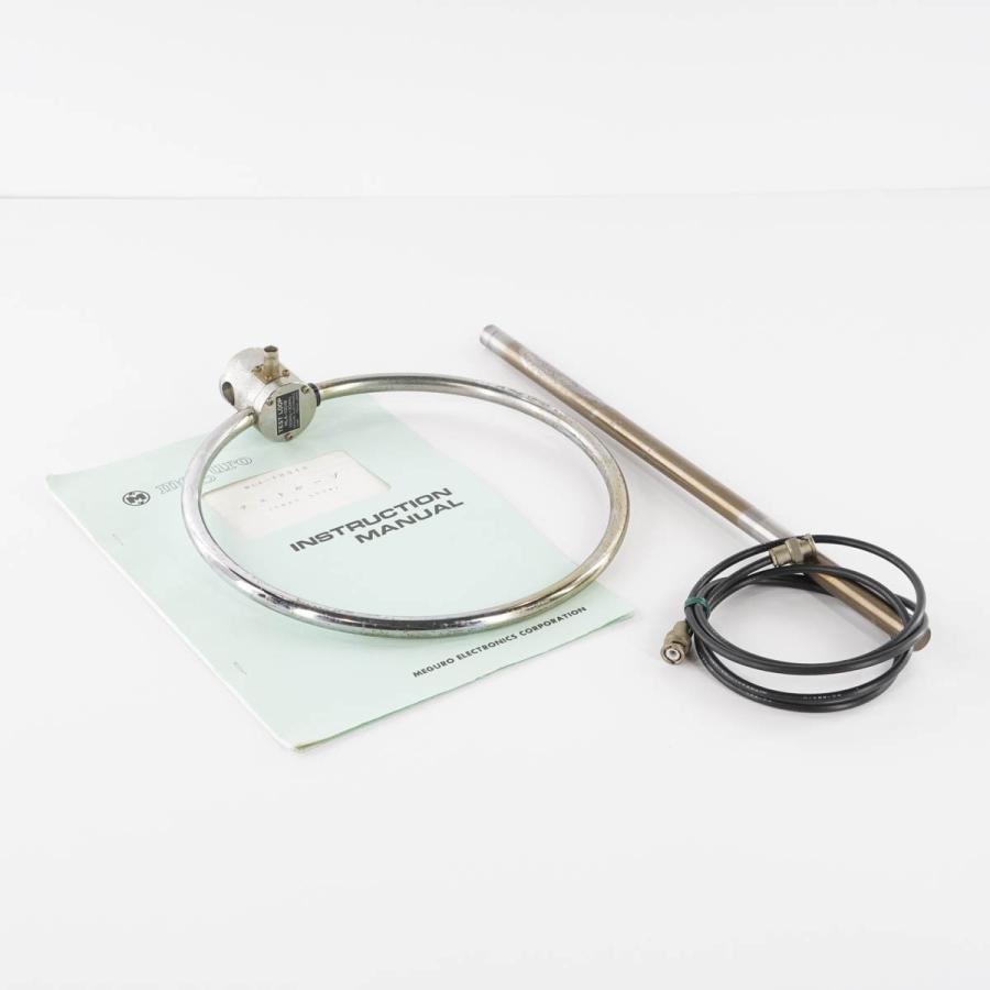 [DW]USED 8日保証 MEGURO MLA-1001B TEST LOOP テストループ 100kHz-30MHz 取扱説明書 ...