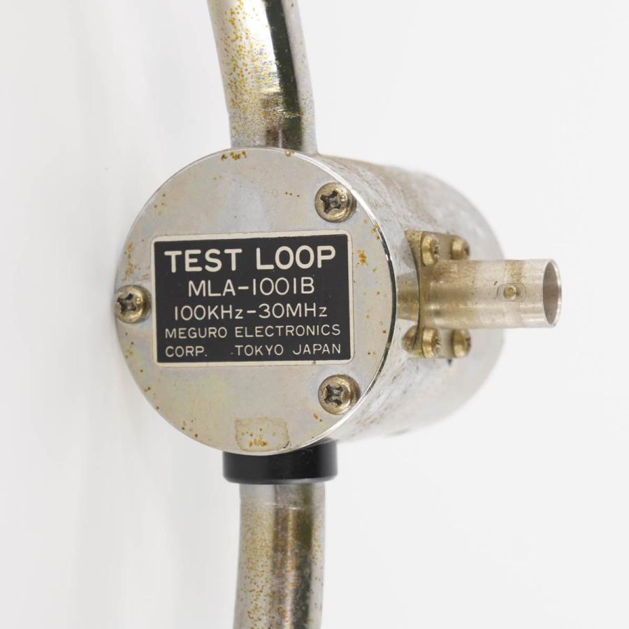 [DW]USED 8日保証 MEGURO MLA-1001B TEST LOOP テストループ 100kHz-30MHz 取扱説明書 ...