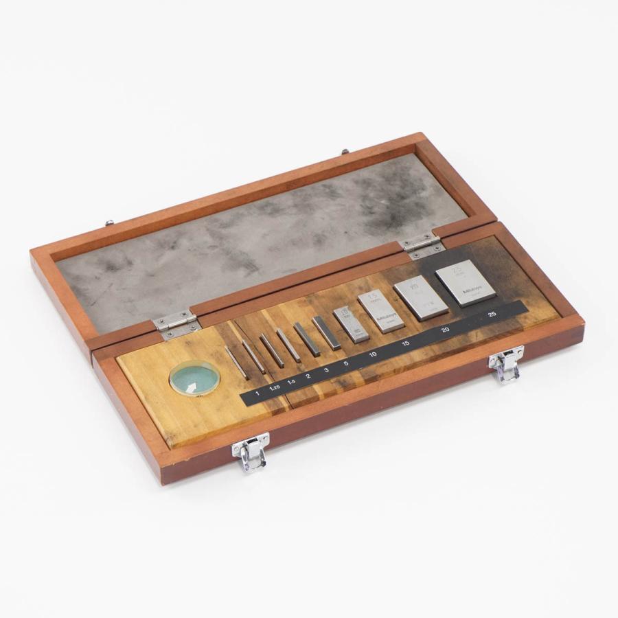 [DW]USED 8日保証 Mitutoyo BM1-10-1 516-979 GAUGE BLOCK SET ゲージブロックセット 157 ...