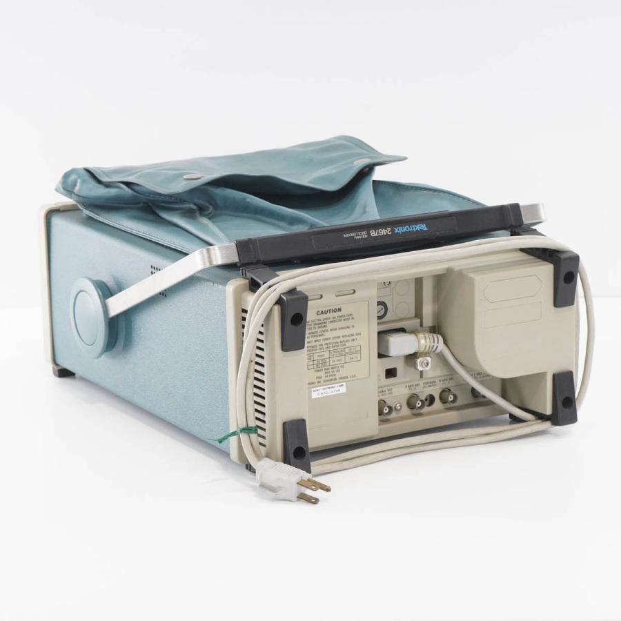 [DW]USED 8日保証 Tektronix 2467B OSCILLOSCOPE オシロスコープ 400MHz 電源コード[ST03479 ...