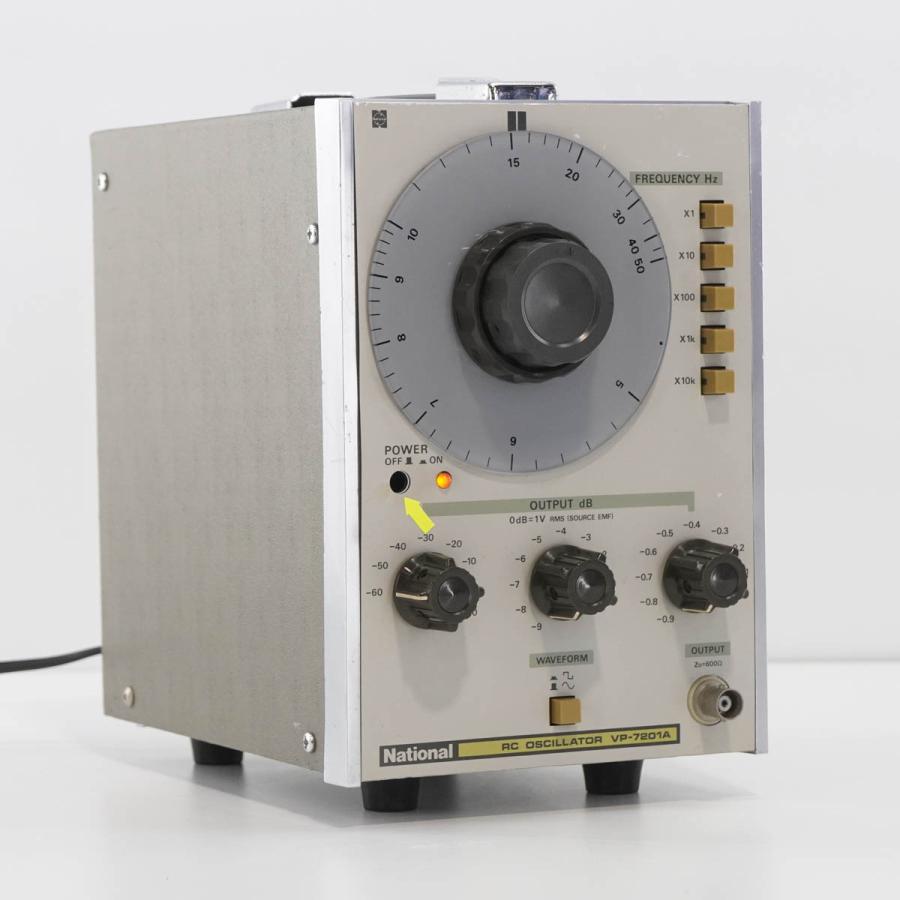[DW]USED 8日保証 National VP-7201A RC OSCILLATOR オシレーター[ST03479-0004 ...