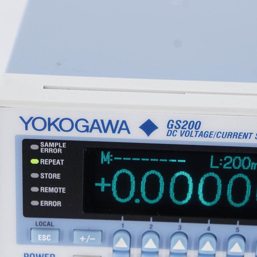 [DW]USED 8日保証 YOKOGAWA GS200 GS210-1-M/MON/C10 DC VOLTAGE/CURRENT ...