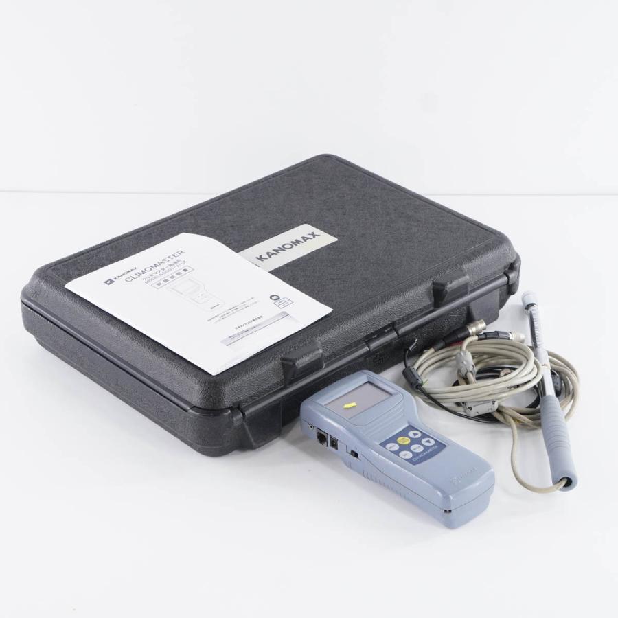 [JB]USED 現状販売 KANOMAX 6531 CLIMOMASTER クリモマスター 6500シリーズ 風速計 6531-21 ...