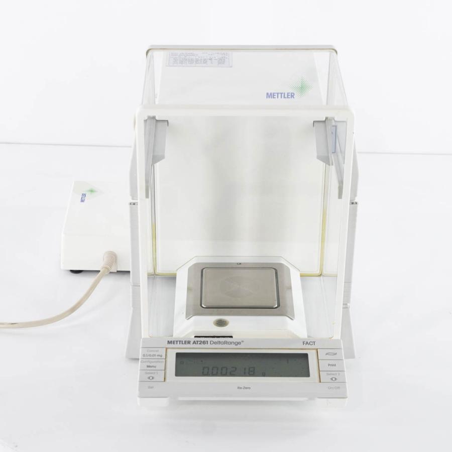 [DW]USED 8日保証 METTLER TOLEDO AT261 DeltaRange 分析天びん 天秤 Max205/62g AC ...