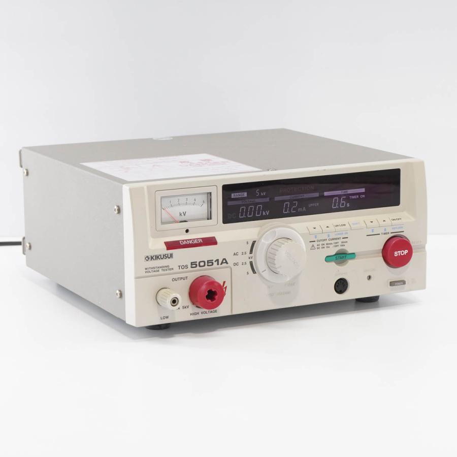 [DW]USED 8日保証 KIKUSUI TOS 5051A TOS5051A WITHSTANDING VOLTAGE TESTER ...